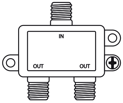How do I use a splitter to connect 2 devices to the same cable ...