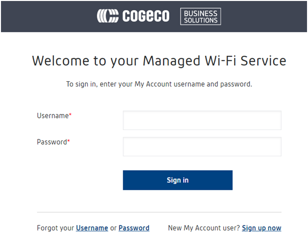 How do I access my Managed Wi-Fi Portal and navigate the dashboard? – Cogeco support
